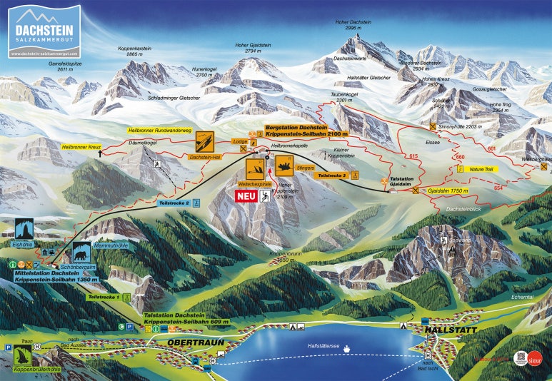 할슈타트 지도hallstatt Map 소금광산 위치 여행 지도 잘츠부르크에서 가는법 네이버 블로그