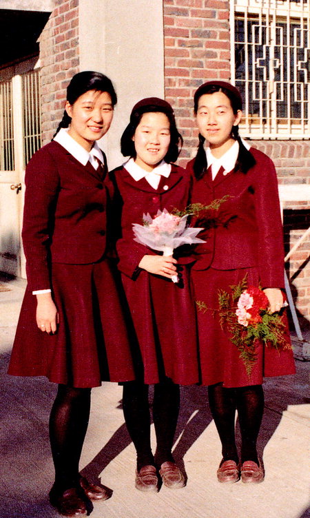 70년대 성심여고 교복 모습 네이버 블로그