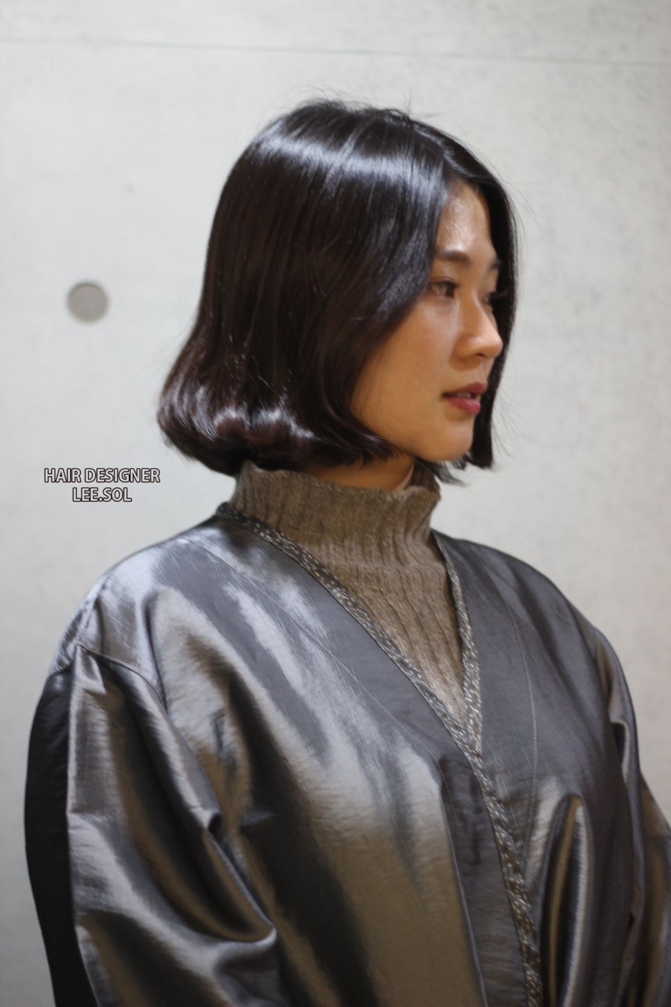 짧은머리 묶었을때 예쁜 단발히피펌디자이너이솔 네이버 블로그