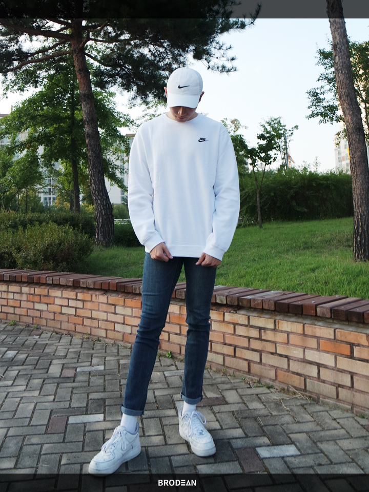 남자 맨투맨 코디 3 나이키 맨투맨으로 캐주얼하고 깔끔한 맨투맨 코디 네이버 블로그