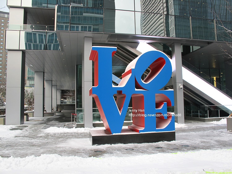서울 명동 러브 Love 조형물 대신증권 파이낸스센터 로버트인디애나 공공예술 퍼블릭아트 남대문세무서 네이버 블로그
