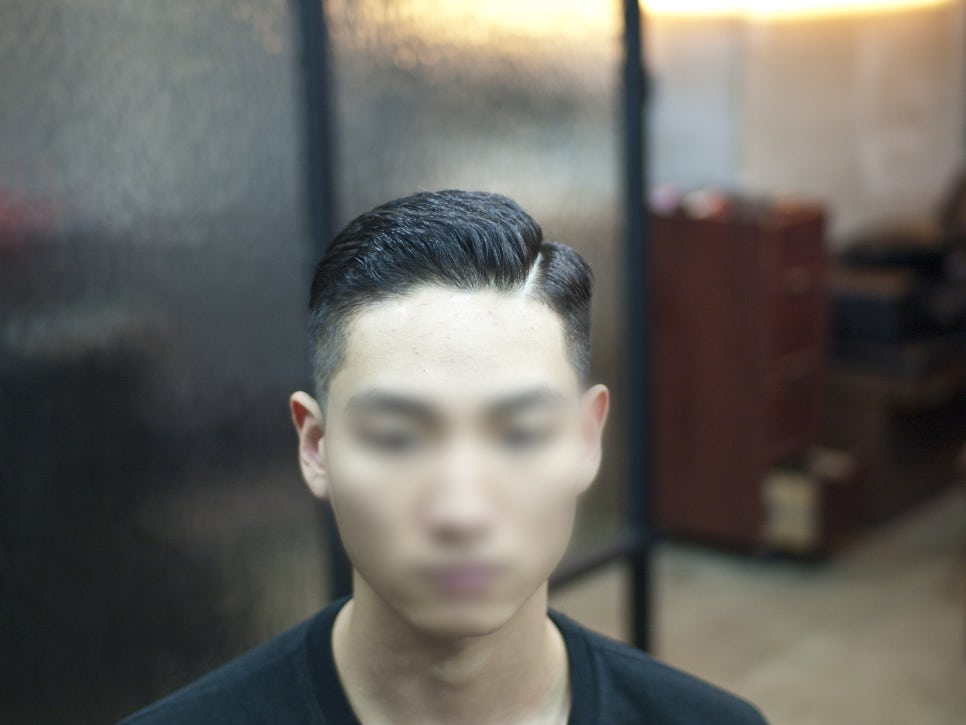 짧은 머리 포마드 헤어 경성대 미용실 카락헤어 네이버 블로그