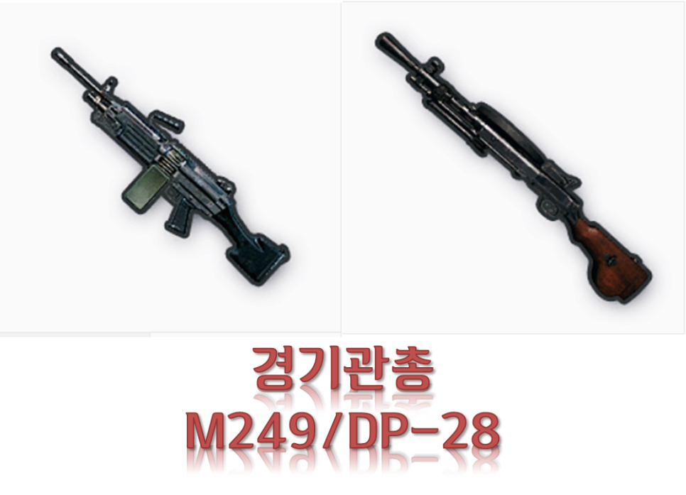 배틀그라운드배그 총종류 총순위 모든 정보를 담아놨어요 네이버 블로그