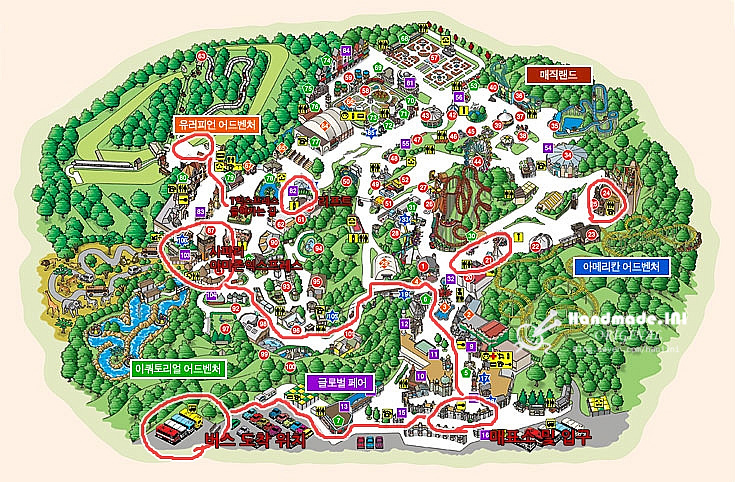 에버랜드 여행기(1) 타고 놀기 편 : 네이버 블로그